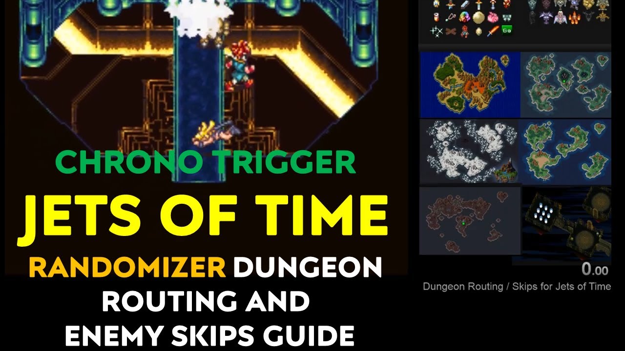 Dungeon Routing and Enemy Skips Guide for Jets of Time Chrono Trigger ...
