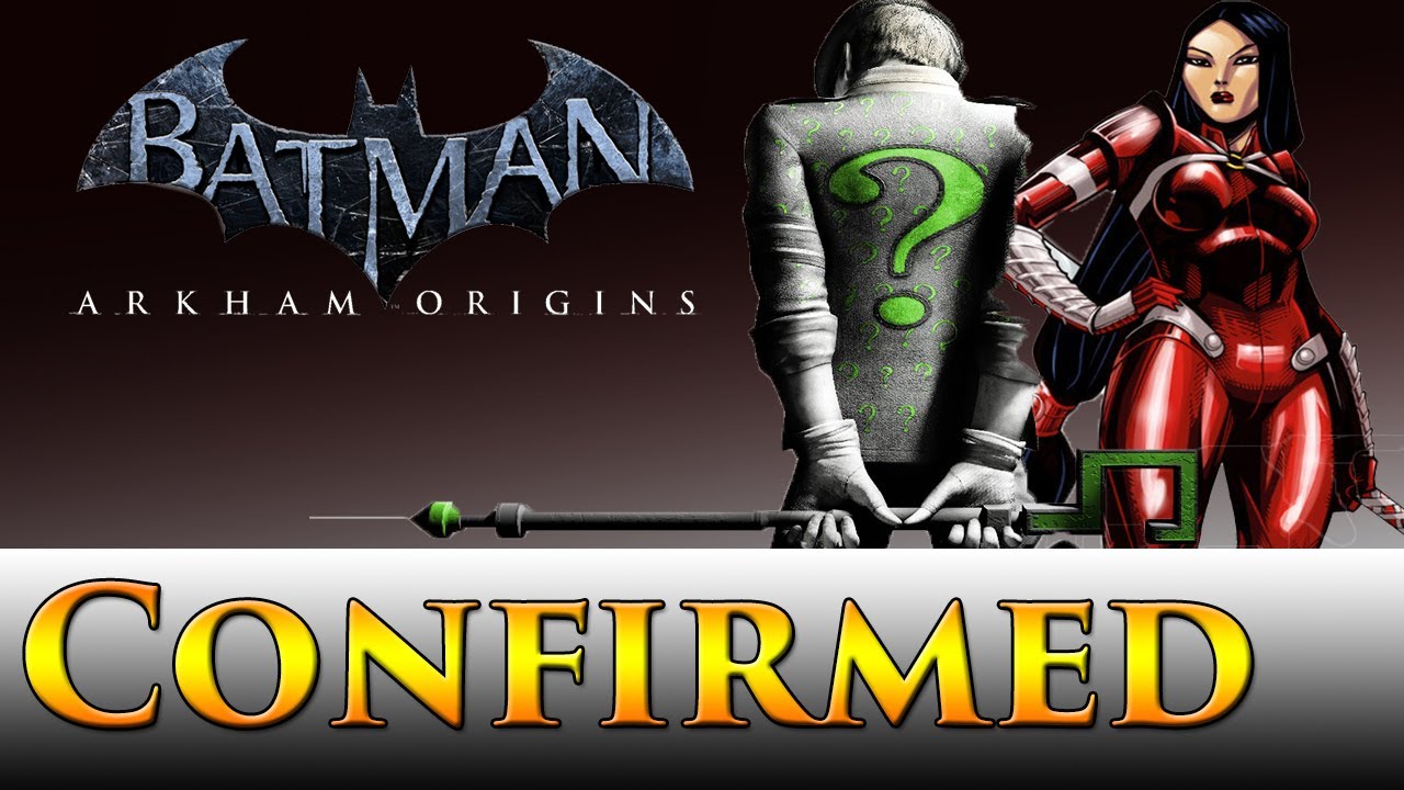 Batman: Arkham Origins | Lady Shiva & Riddler Confirmed! + All ...