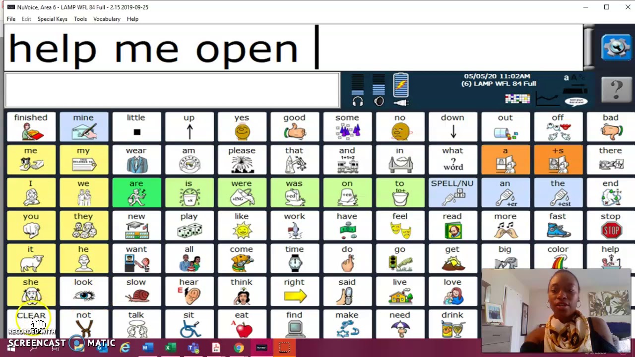 Core Word Practice "HELP" "ME" "OPEN" with ASL - YouTube