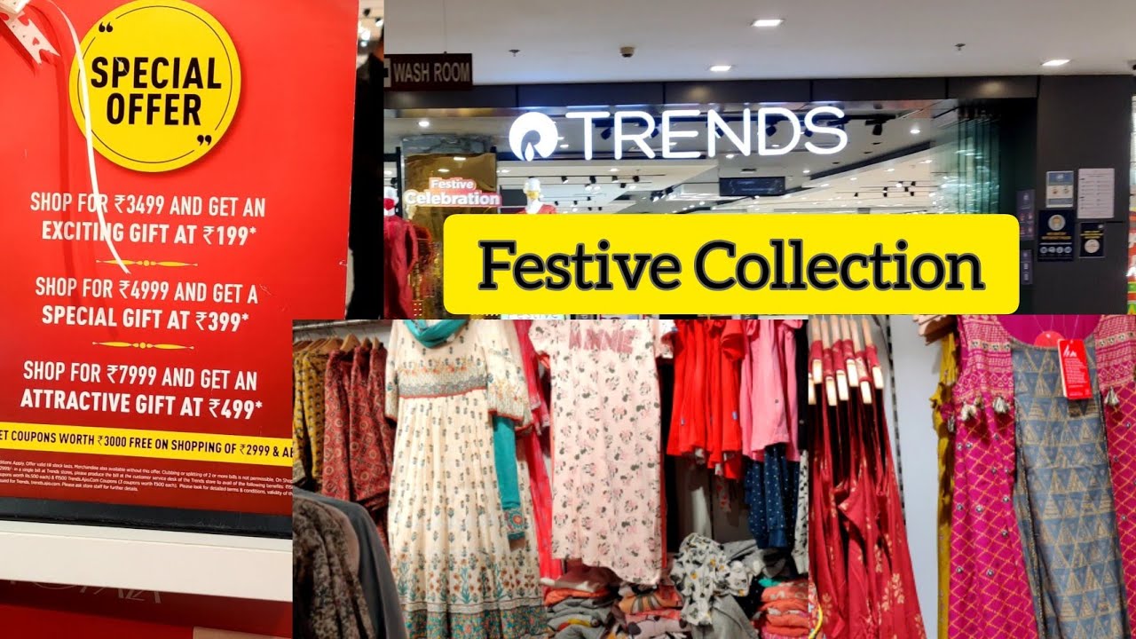 Reliance Trends Diwali Offers | Reliance Trends Festive Wear Collection ...