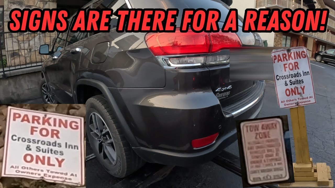 Signs Are There For A Reason! - YouTube