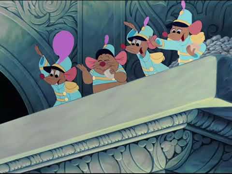 Cinderella 1950 Ende mit deutschem Chorgesang