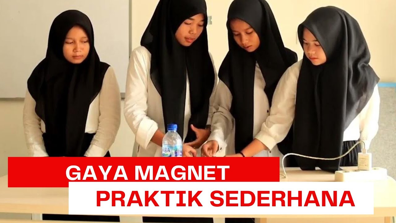 PRAKTIK GAYA MAGNET - YouTube
