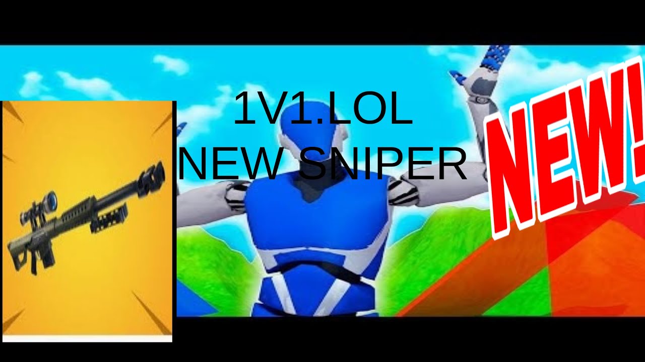 New sniper in 1v1.LOL - YouTube