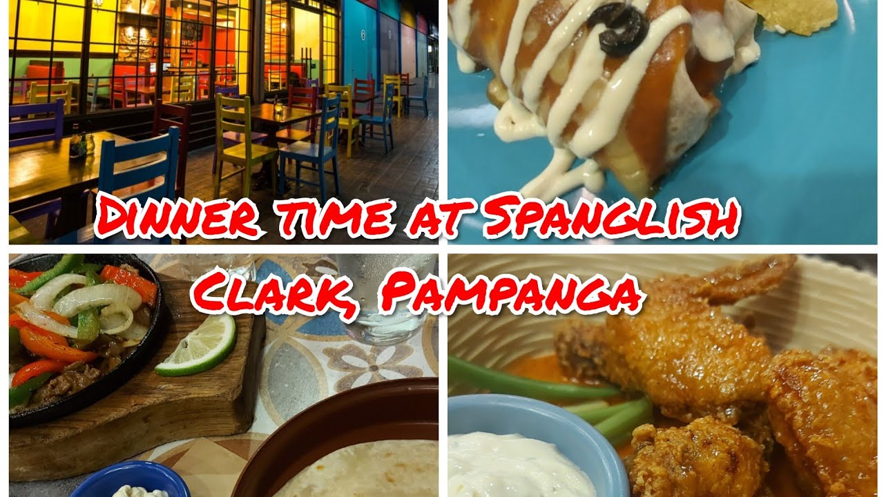 Spanglish Restaurant Clark - YouTube