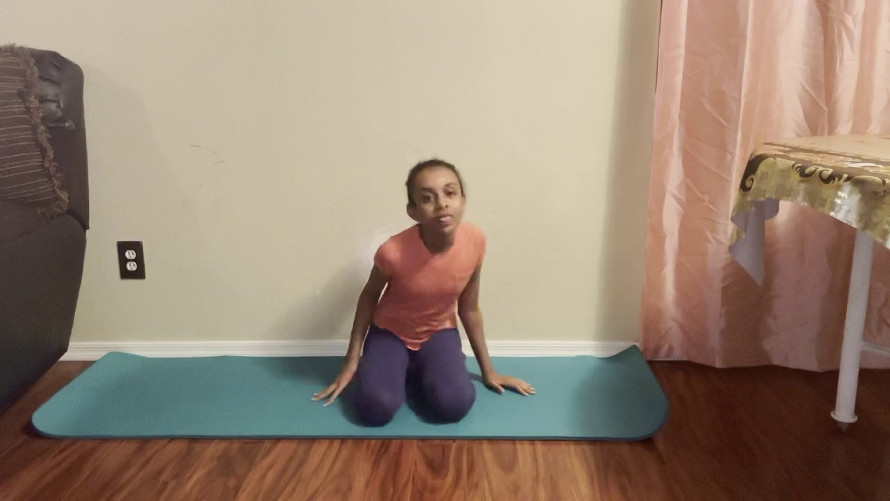 How to do the back bend - YouTube