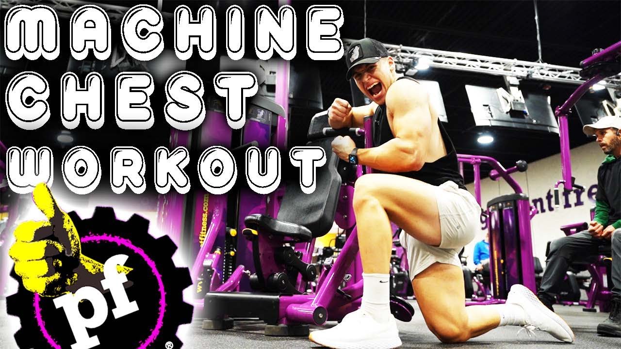 DOING A BEGINNER MACHINE CHEST WORKOUT AT PLANET FITNESS! - YouTube