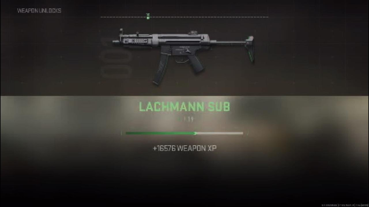 UNLOCKING THE MP5 IN MWII (Lachman 556 + Lachman Sub) - YouTube