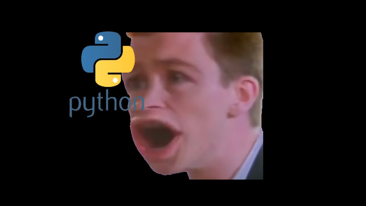 rickroll website speedrun but in python and its super scuffed - YouTube