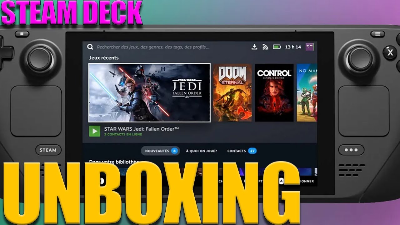 Steam Deck Unboxing - YouTube
