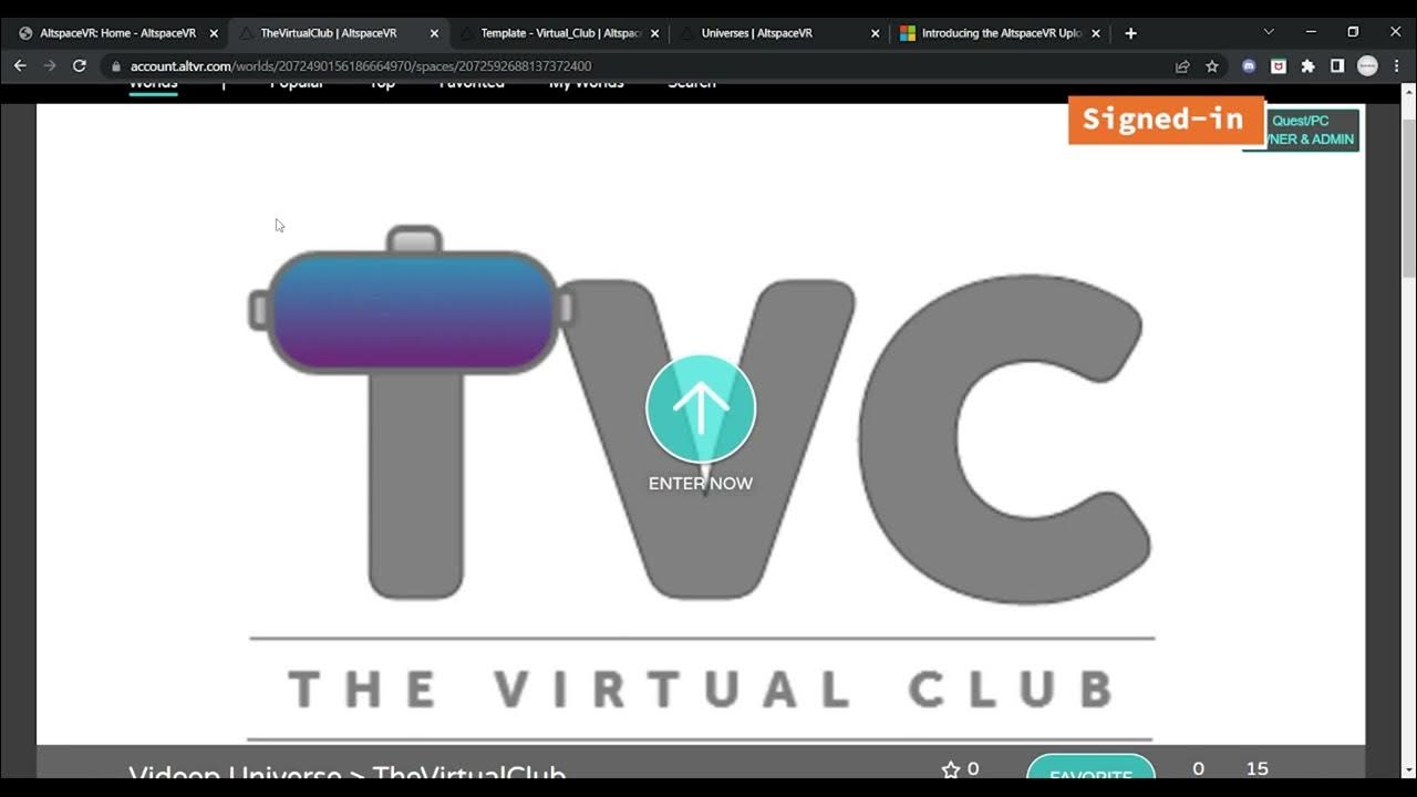 Setting up AltspaceVR and Exporting project from Unity! - YouTube