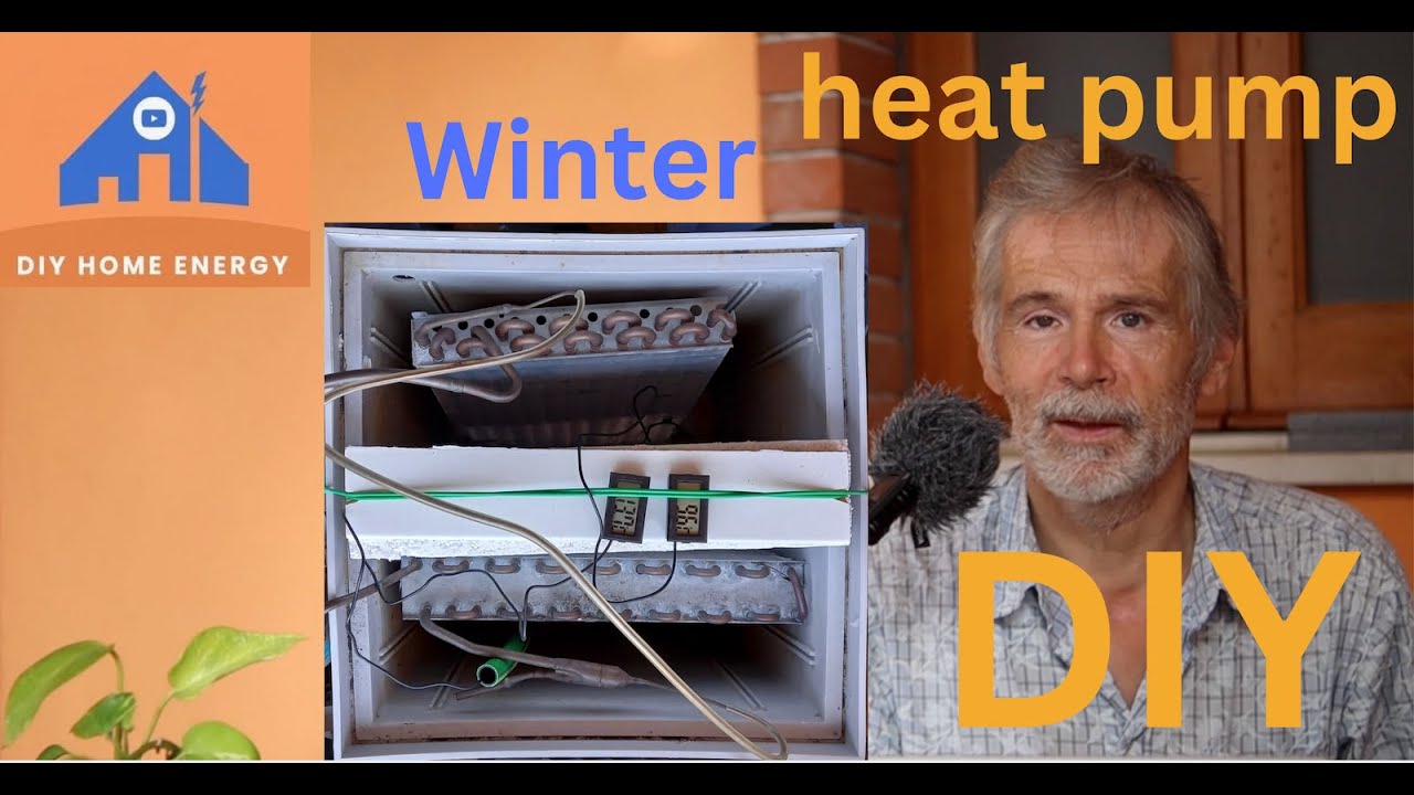 Winter Heating Hack: Convert old Air Conditioner into a Water Heat Pump ...