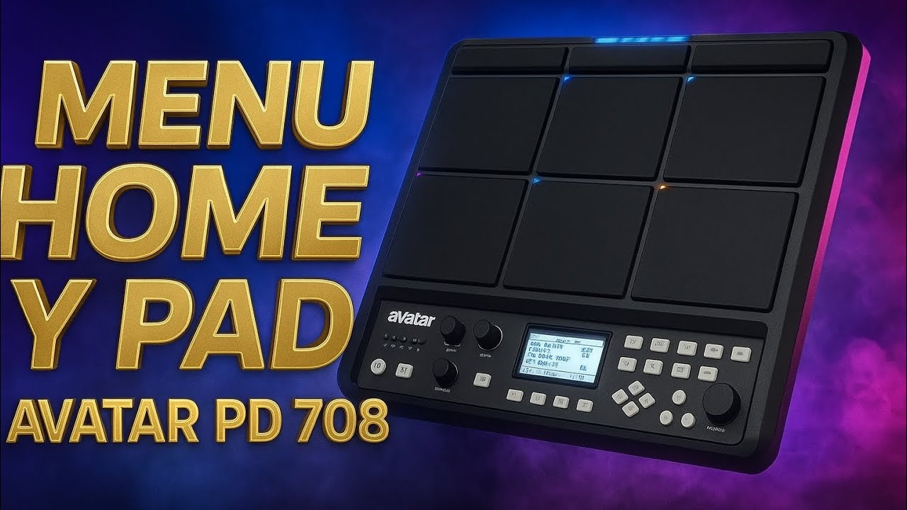 Conoce el Menú HOME Y PAD de tu octapad Avatar pd 708 🔥 - YouTube