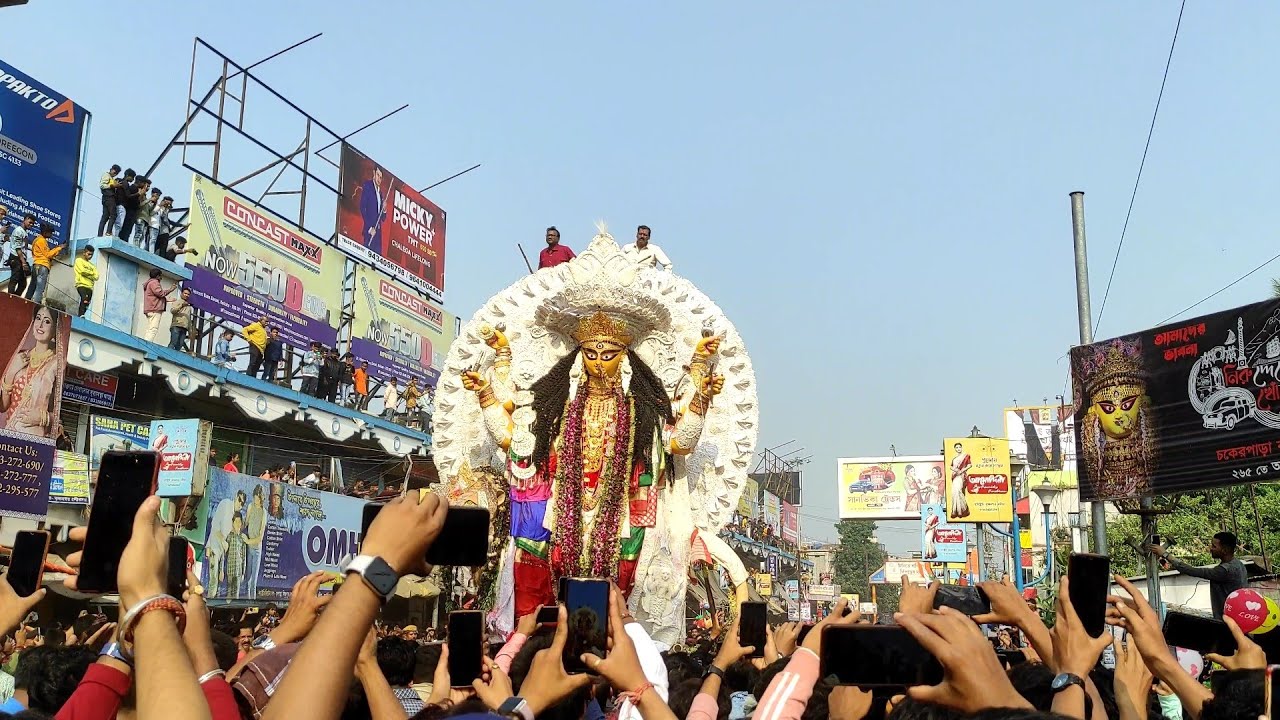 krishnagar jagadhatri puja vasan 2022( বুড়ি মা ) - YouTube