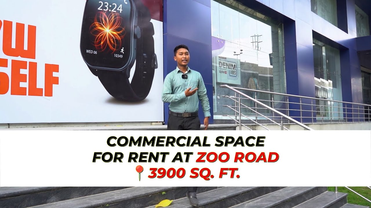 Commercial Space For Rent at Zoo Road!🏢 3,900 Sq.Ft. #RateperSQFT - YouTube