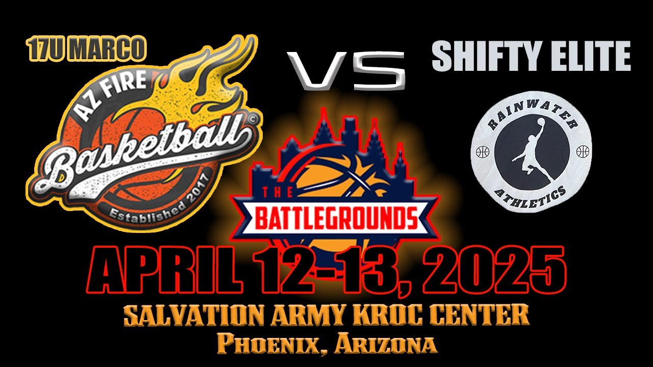 AZ FIRE 17u vs Shifty Elite Rainwater - Apr 12, 2025 - YouTube