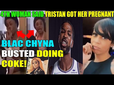 Blac Chyna BUSTED doing C0KE + Tristan \
