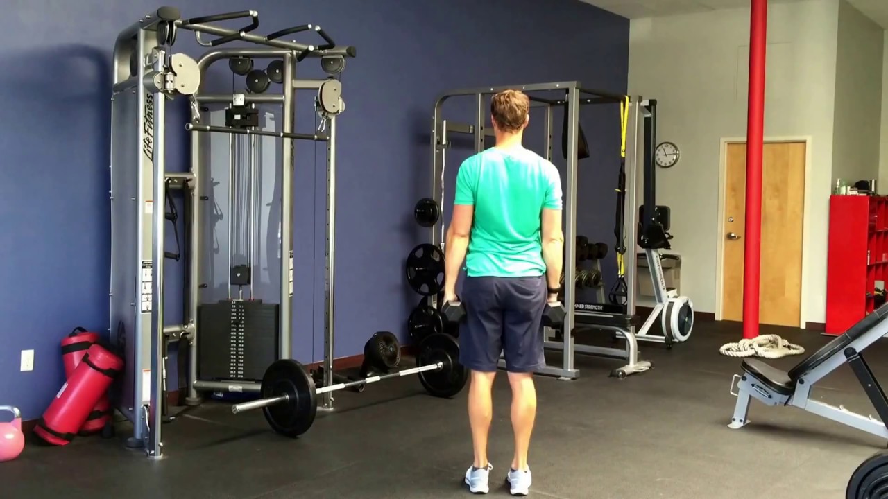Standing Side Lateral Raises - Icelandic Fitness - YouTube