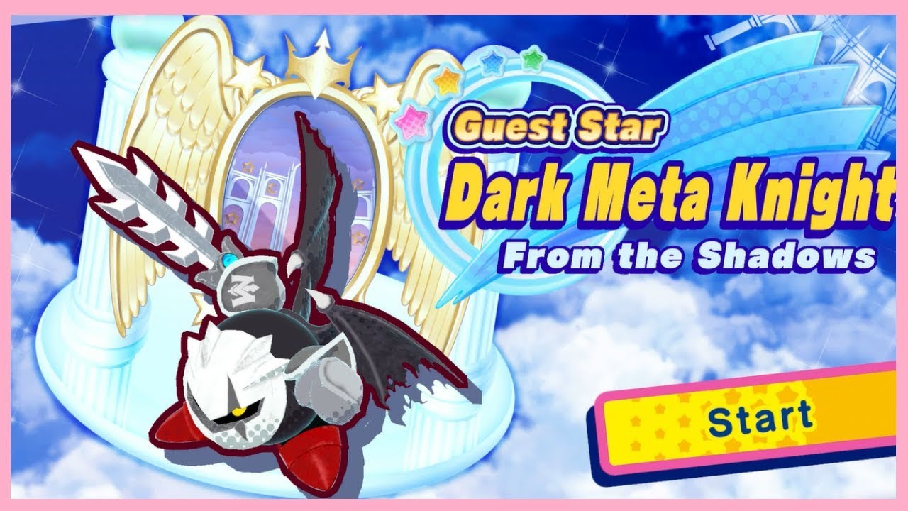 Kirby Star Allies | Guest Star Dark Meta Knight : From the Shadows (No ...