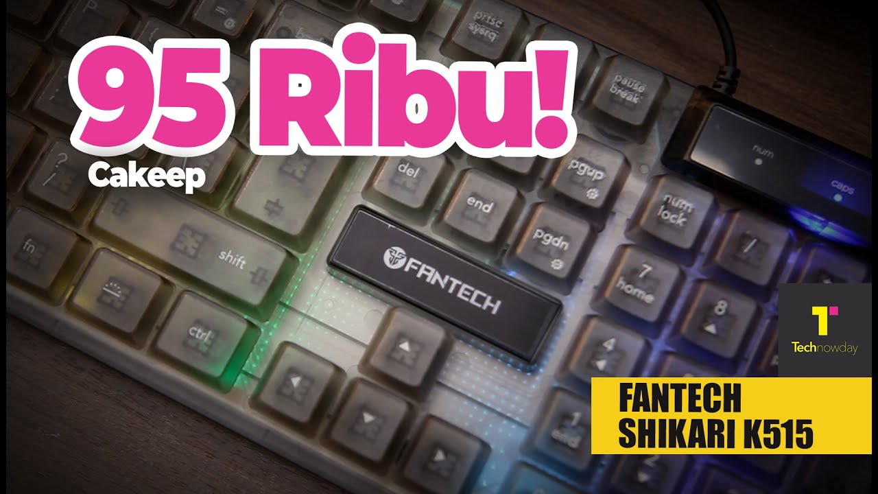Gaming keyboard TERMURAH! Fantech Shikari K515 - YouTube