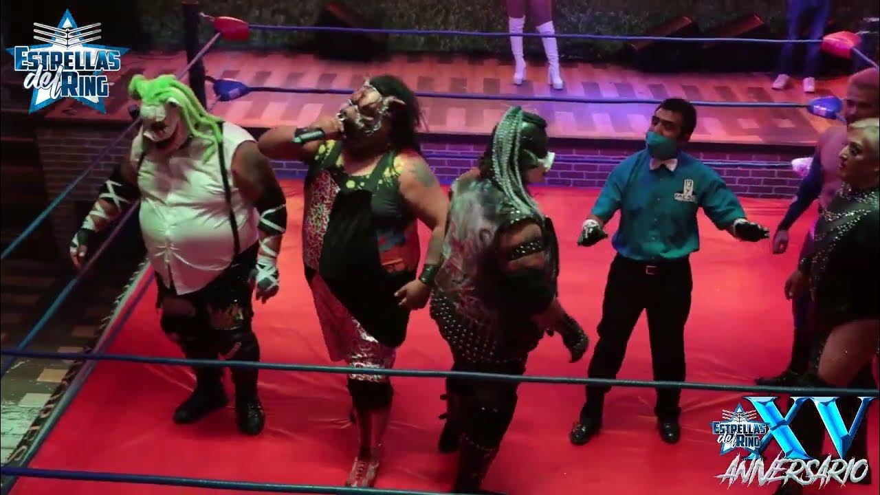 La Puerquiza Extrema vs Jessy Ventura, Diva Salvaje y Paymon HALCON LUCHA LIBRE - YouTube