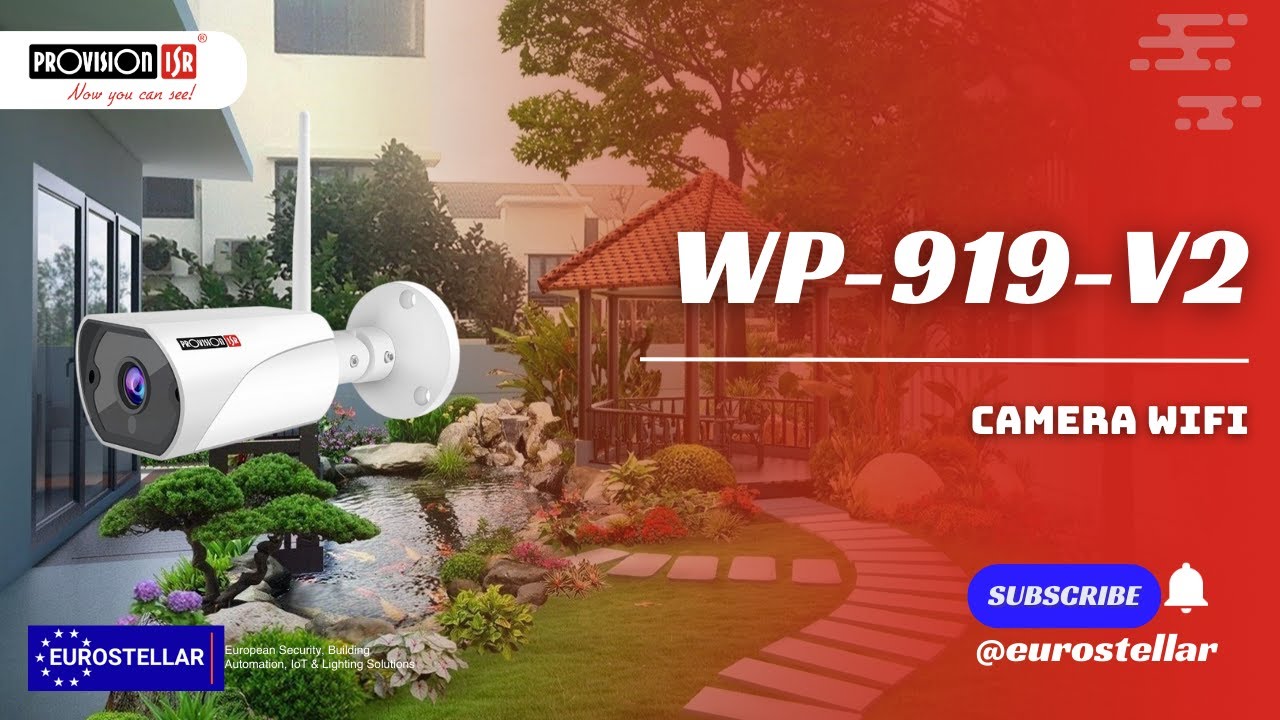 PROVISION ISR| CAMERA WIFI WP-919-V2 - YouTube