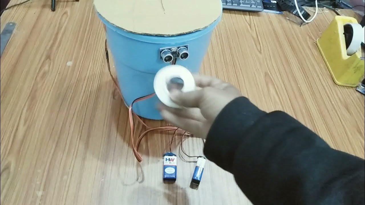 Inspire Award Project How to make Smart Dustbin - YouTube