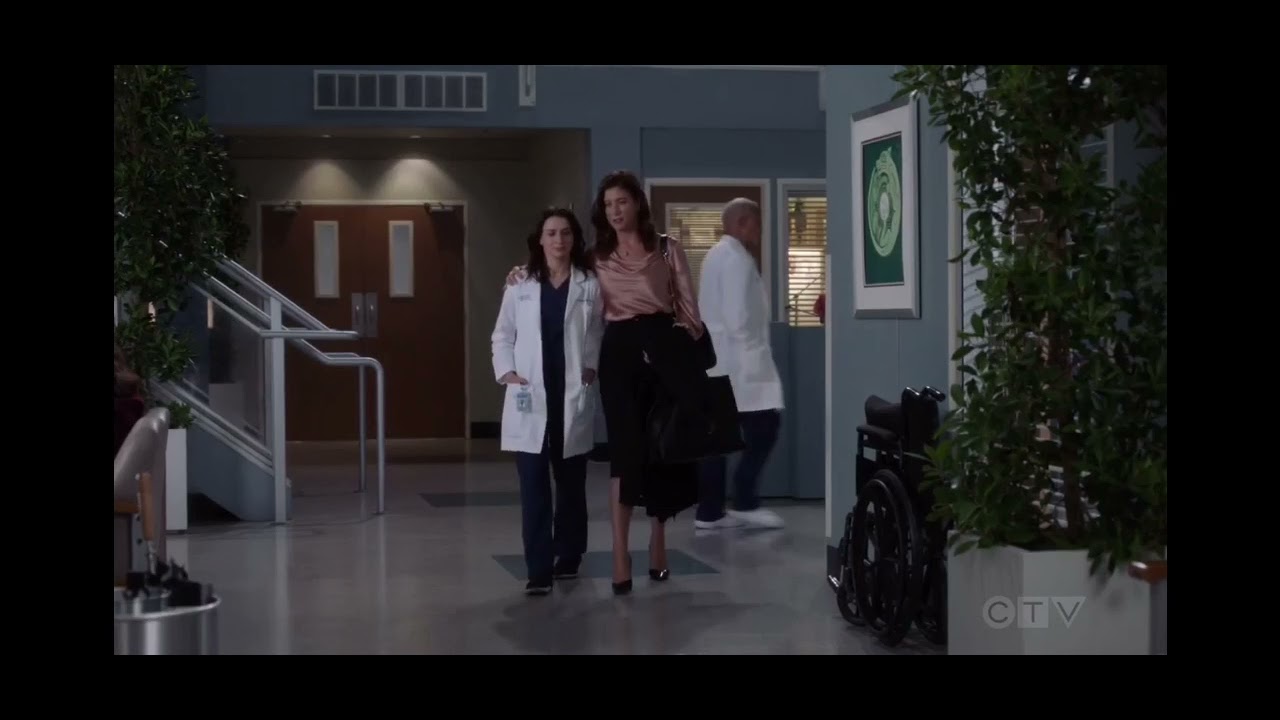 Amelia and Addison | Grey's anatomy season 18x4 | scene 6 - YouTube