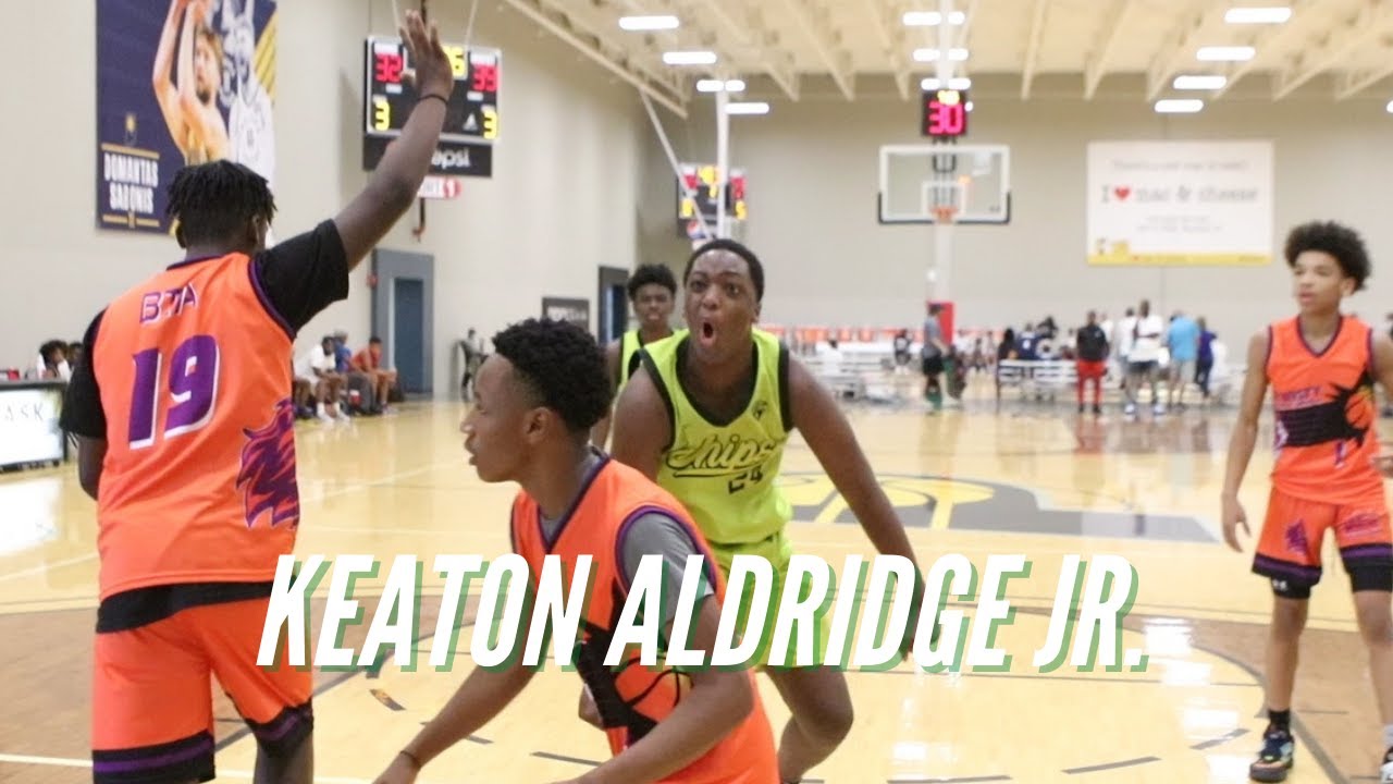 North Cost Blue Chips Forward Keaton Aldridge Jr. Big Fella Doesn't ...