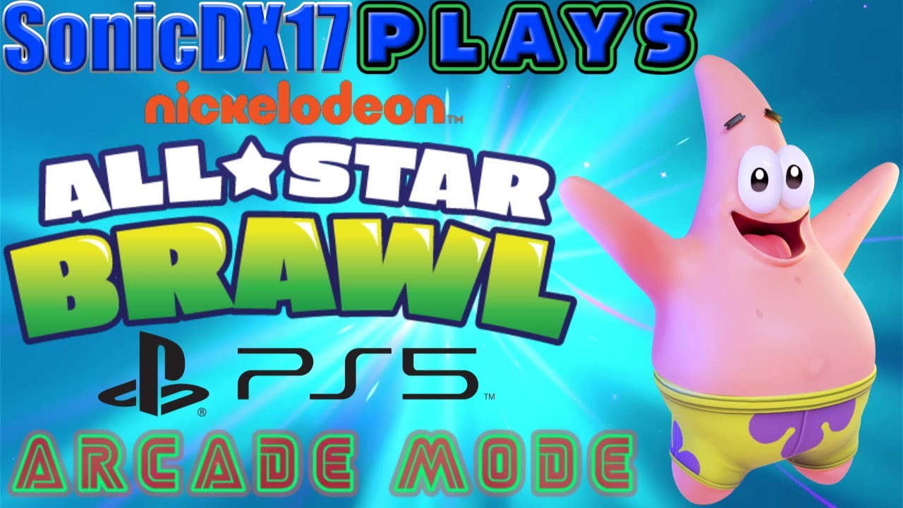 Nickelodeon All Star Brawl [PS5] Arcade Patrick Very Hard No Continues ...