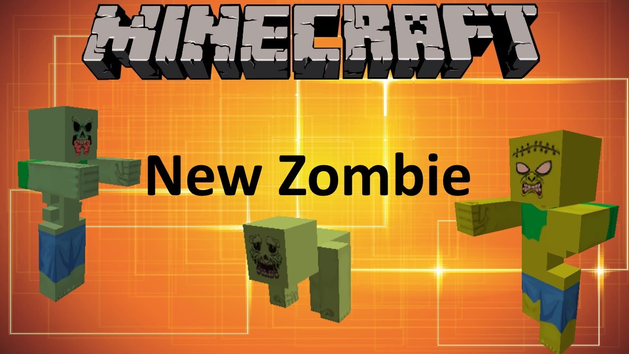 Minecraft: NEW ZOMBIE MOD (1.8.9 MOD SHOWCASE) - YouTube