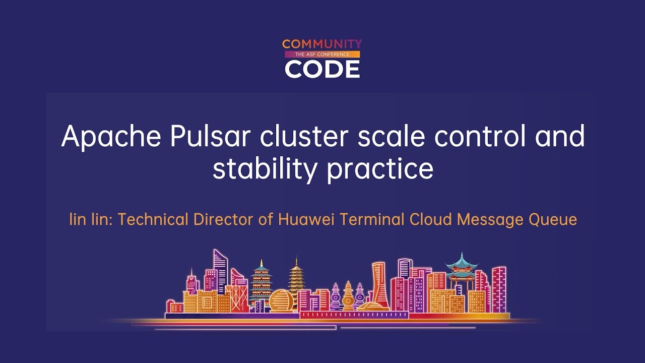Apache Pulsar cluster scale control and stability practice - YouTube