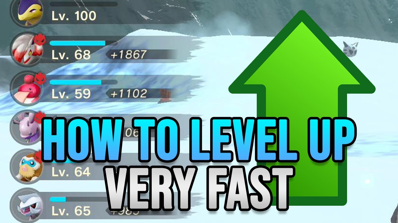 How To Level Up Fast EXP in Pokemon Legends Arceus - YouTube