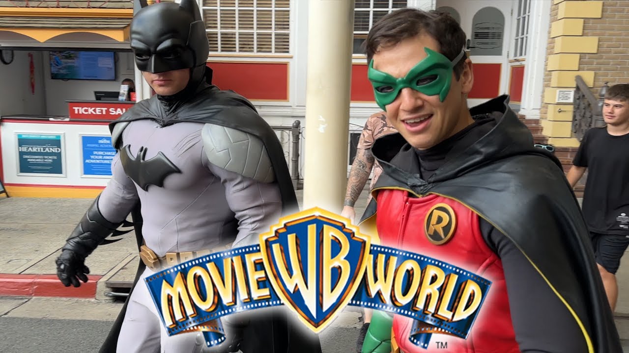 Movie World Gold Coast | What's New, Seeing Characters, & more! - YouTube