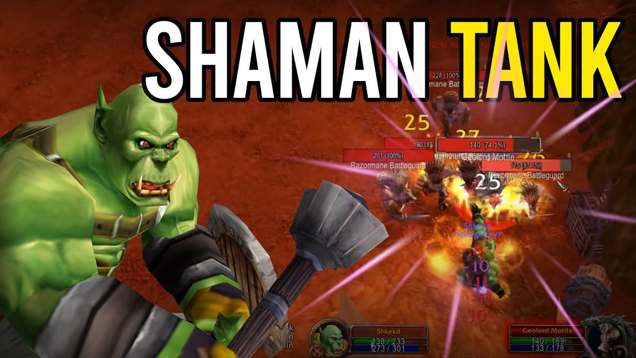 Becoming The Best Shaman Tank In Classic SoD - YouTube