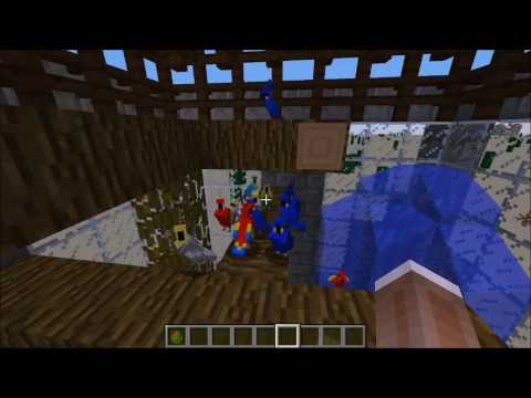 Minecraft Parrot-House (self-built) - YouTube