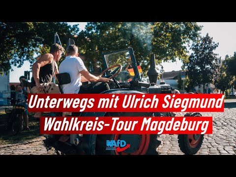 Magdeburg - Wahlkampf in der Landeshauptstadt!
