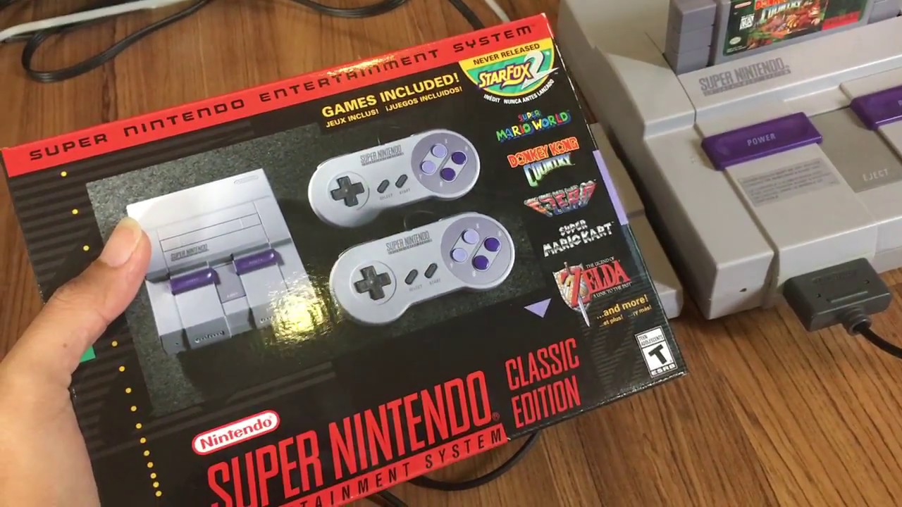 รีวิว ลงเกมส์ SNES Classic / Super Famicom mini - YouTube