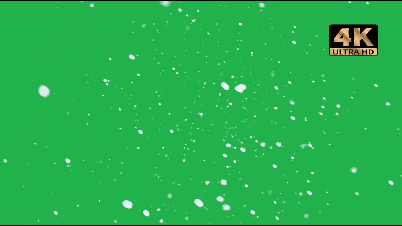 snow green screen | snowstorm green screen - YouTube