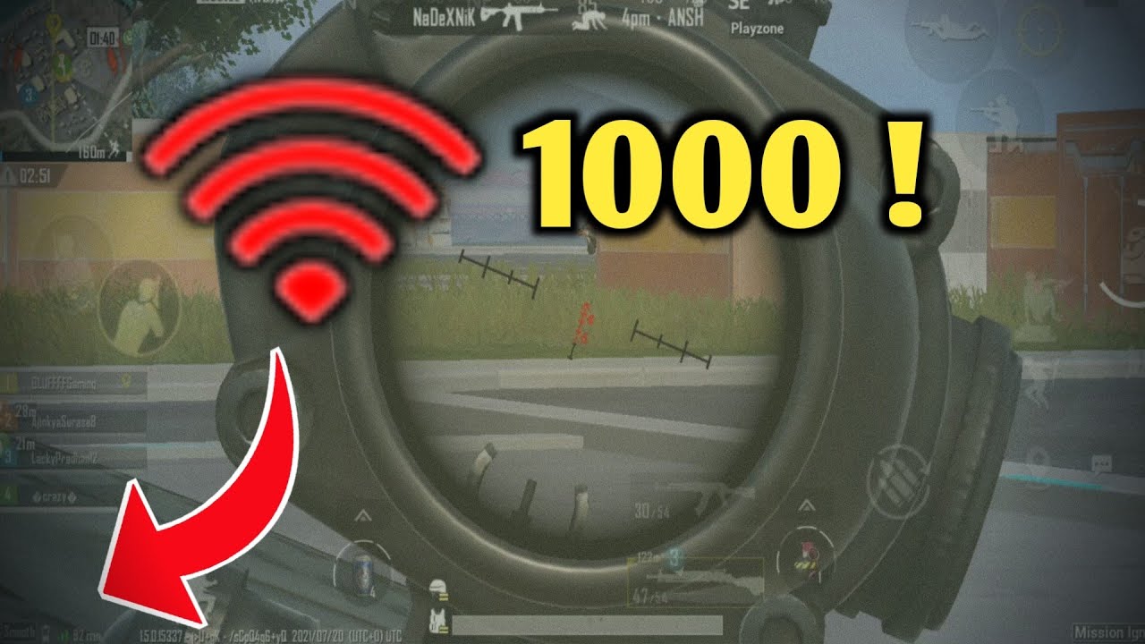 😰1000 Ping ! | High Ping Clutch In BGMI | Pubg mobile | Battlegrounds ...