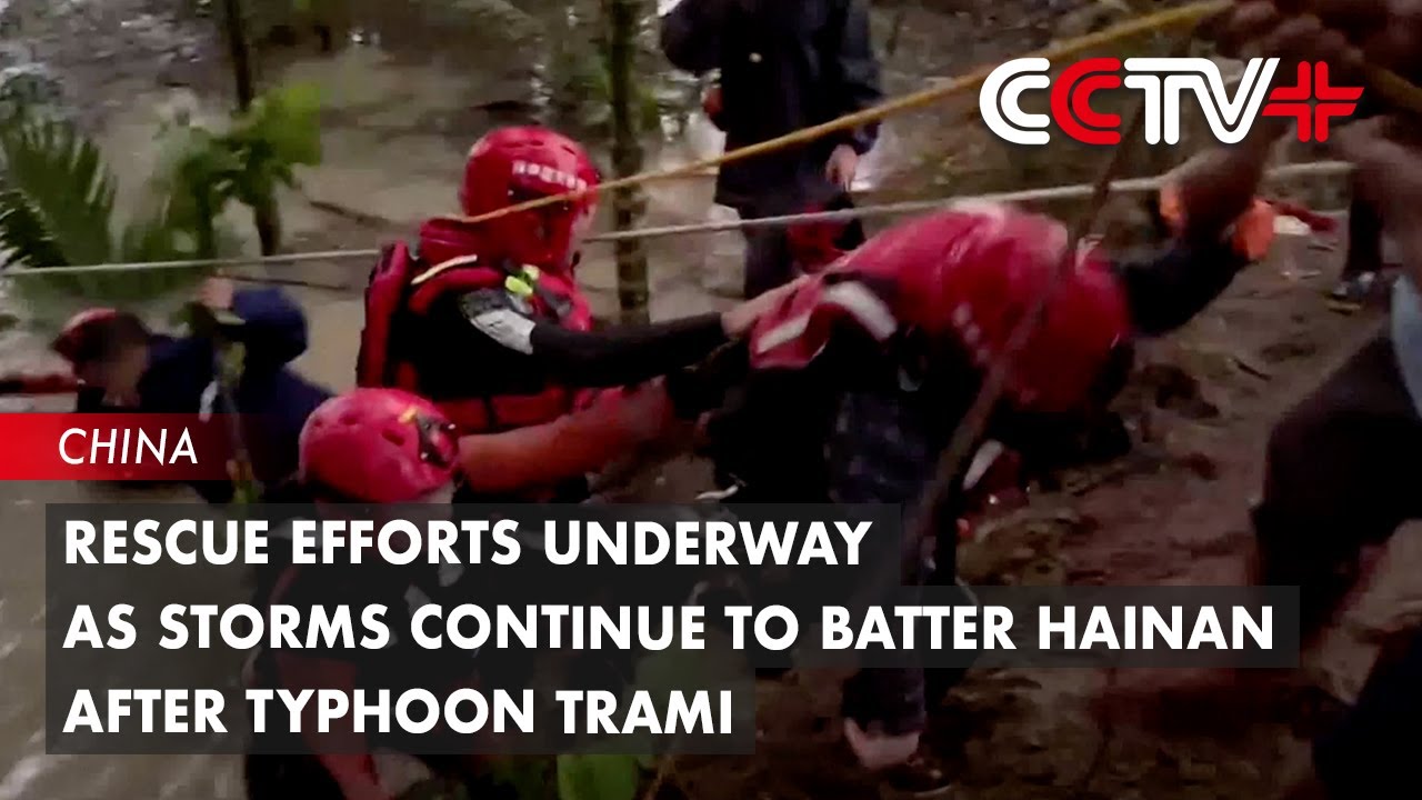 Rescue Efforts Underway as Storms Continue to Batter Hainan After ...