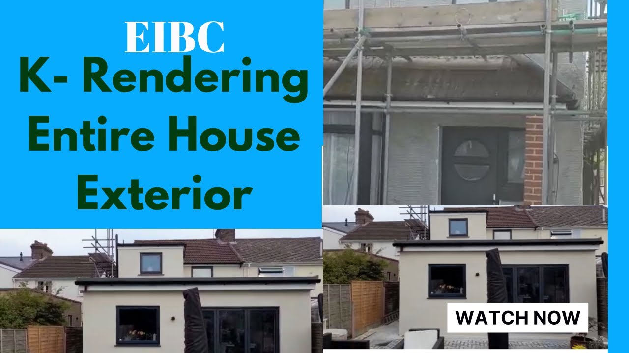 K-Rend External Walls | K-Rendering House Exterior - YouTube