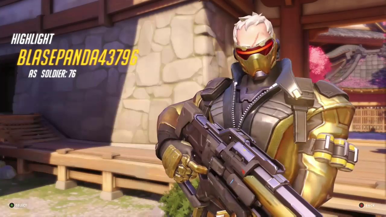 SOLDIER 76 CUTE SPRAY - YouTube