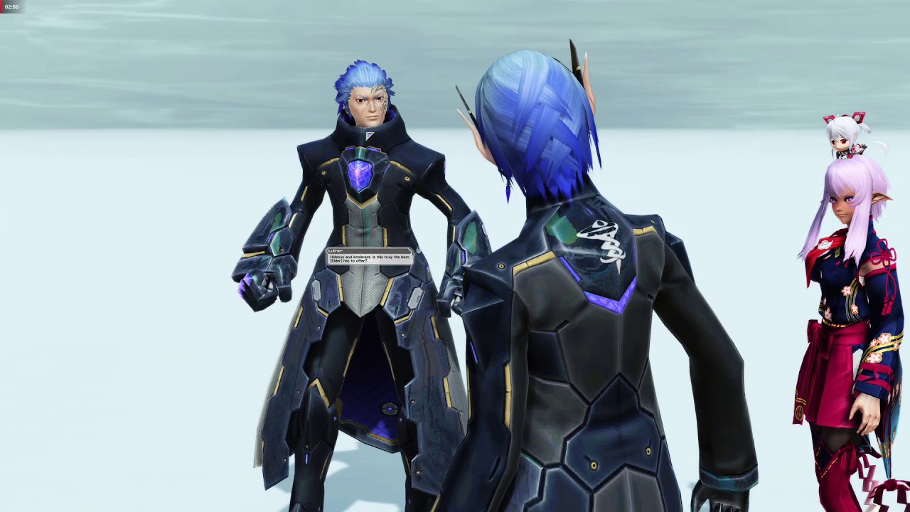 PSO2 Luther Vs Gettemheart - YouTube
