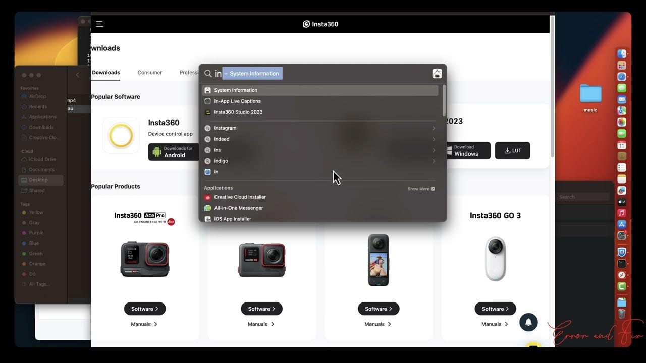 How to Install Insta360 Studio on MacOS - YouTube
