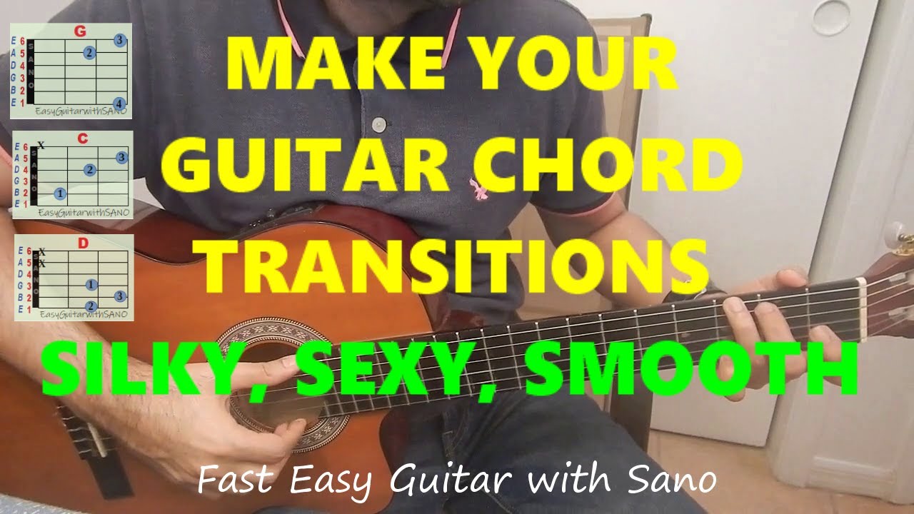 EASY WAY to LEARN GUITAR CHORD TRANSITIONS for BEGINNERS Guitar Quick ...