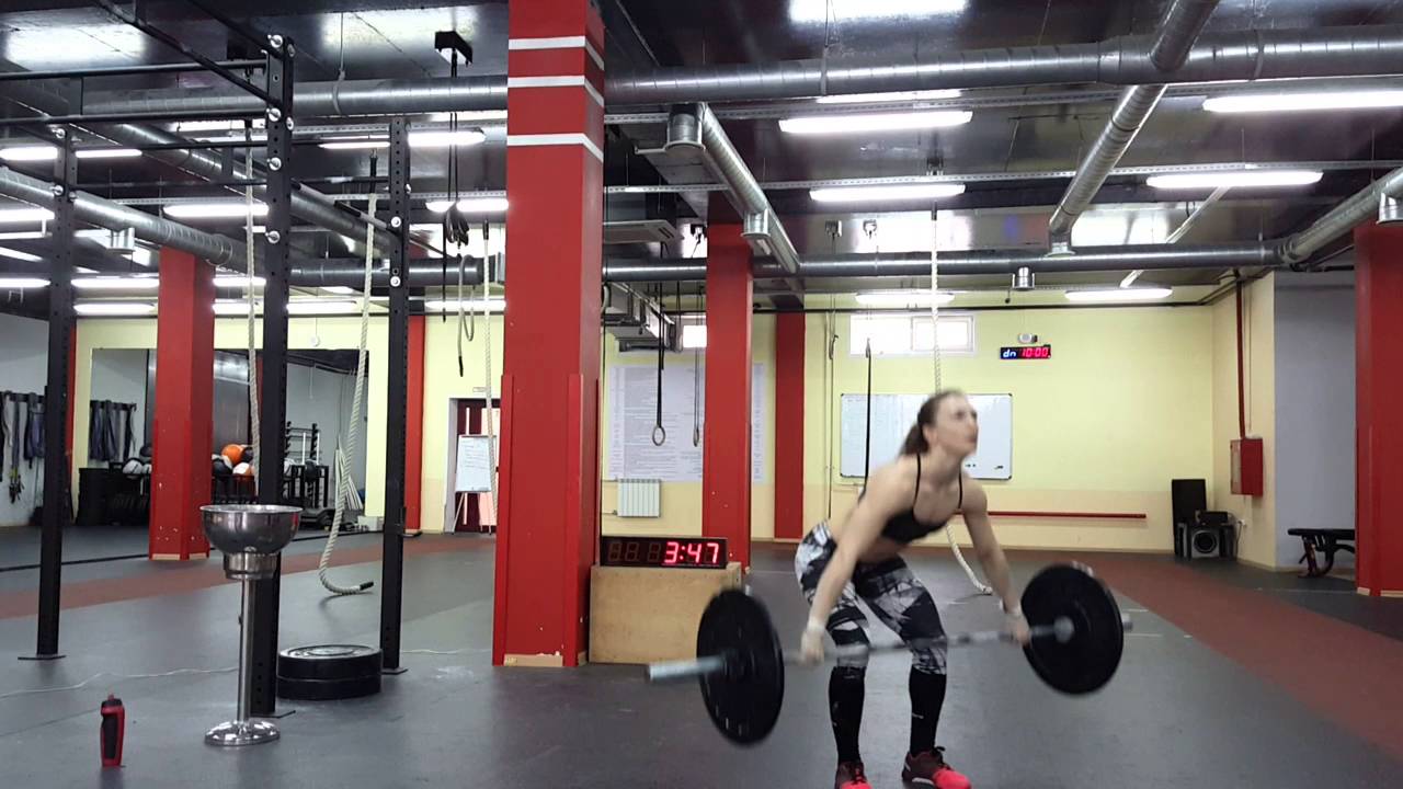 Open 16.3 Dvolyatik Anna Crossfit Berloga - YouTube