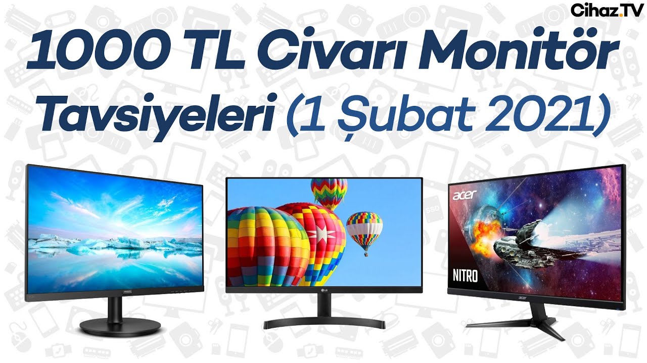 1000 TL Civarı Monitör Tavsiyeleri - 75 Hz VA ve IPS Panel Monitörler ...