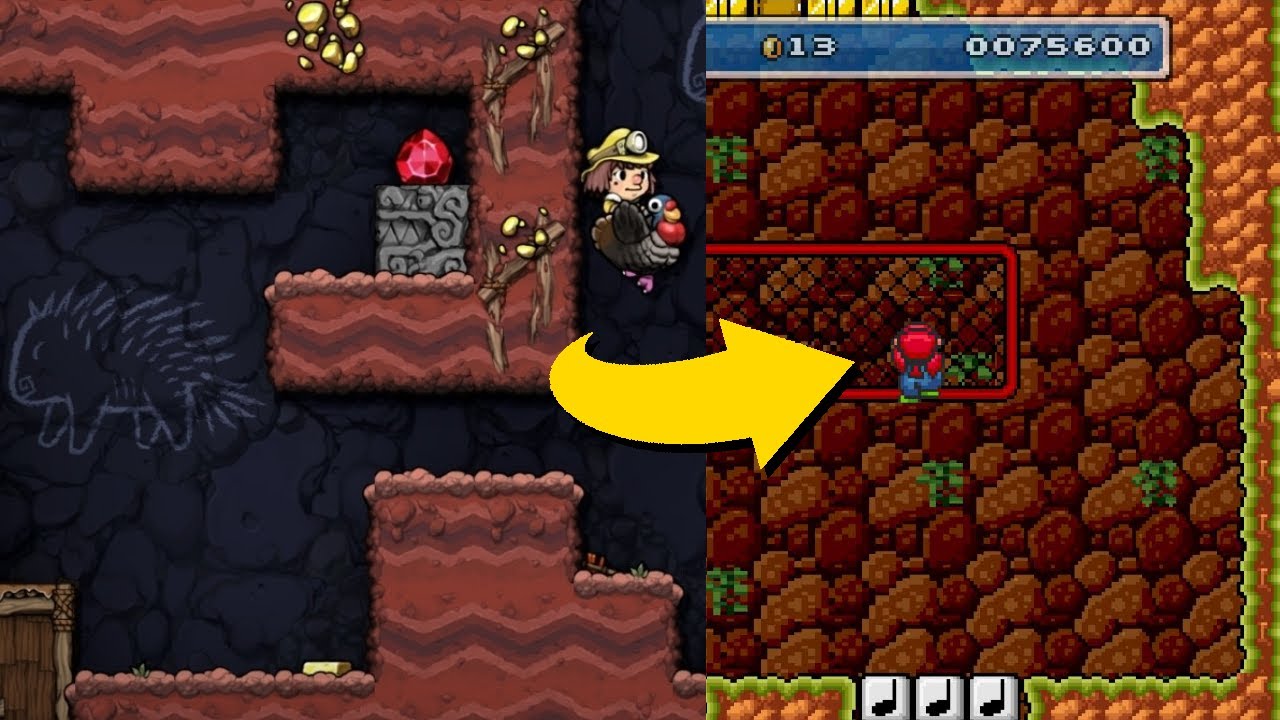 El diseño detrás de Spelunky (y como lo adapté a Super Mario) - YouTube