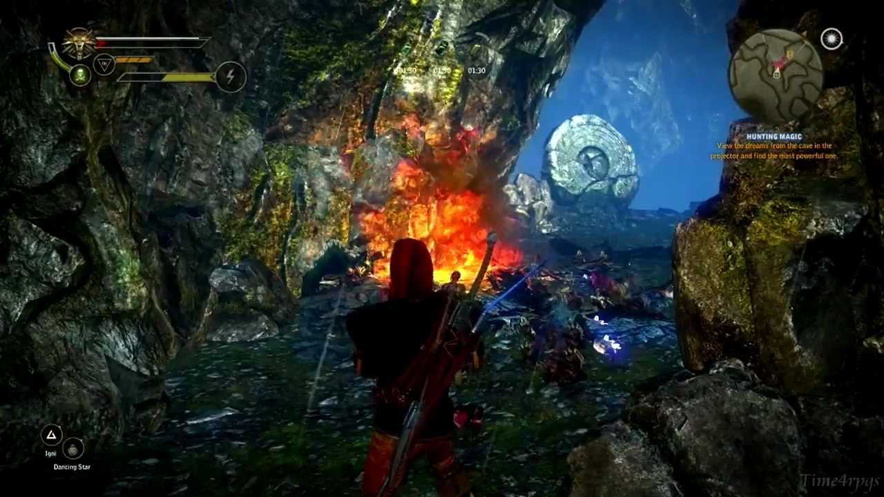 The Witcher 2 - Quick Combat Gameplay (Swordsman) Harpy Torture - YouTube